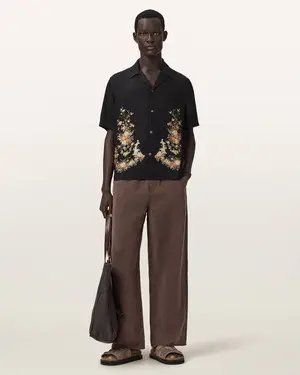 ALLSAINTS Parsons Short Sleeve Boxy Shirt