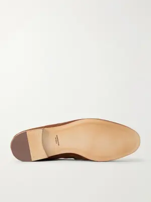 Frescobol Carioca Leme Suede Loafers