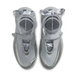 JORDAN Pointe Sneakers With Ribbon Fastening - Grey