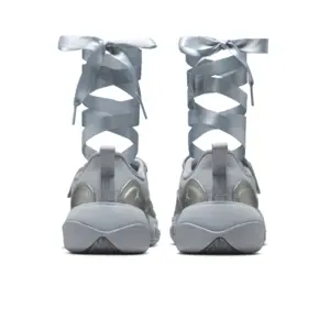 JORDAN Pointe Sneakers With Ribbon Fastening - Grey