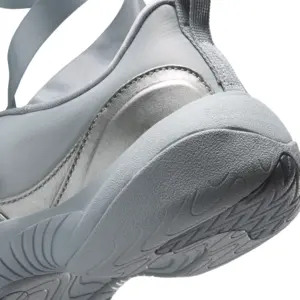 JORDAN Pointe Sneakers With Ribbon Fastening - Grey