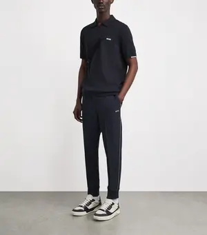BOSS Cotton-blend Pintuck Sweatpants