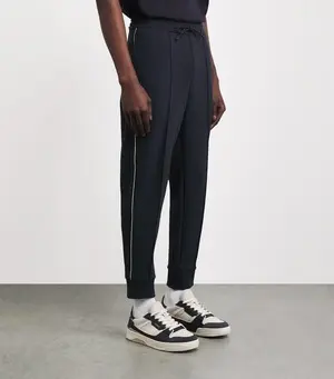 BOSS Cotton-blend Pintuck Sweatpants
