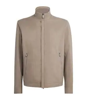 Paul & Shark Wool-silk Bomber Jacket