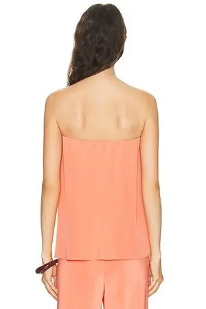 Sablyn Camden Strapless Silk Top