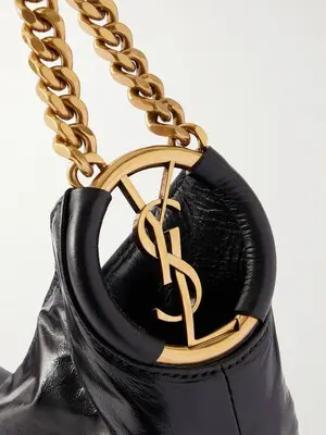 Saint Laurent Hortense Leather Shoulder Bag