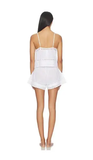 Polo Ralph Lauren Polo Sleep Cami Short Set In White