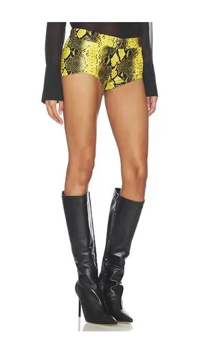 CULTNAKED Mini Mini Short" In Yellow/black
