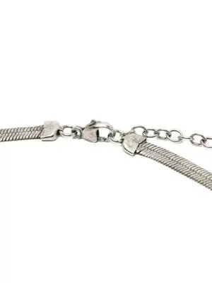 Saint Laurent Herringbone Chain Necklace