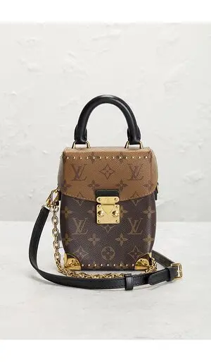 FWRD RENEW Louis Vuitton Monogram Reverse Camera Box Handbag