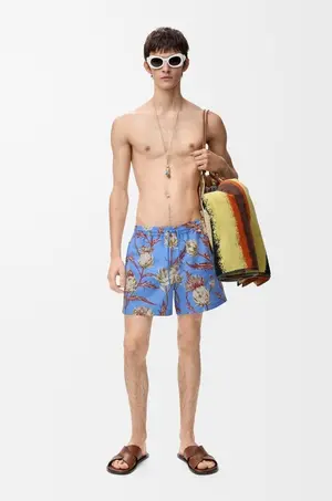 Loewe Swim Shorts - Blue/multicolor
