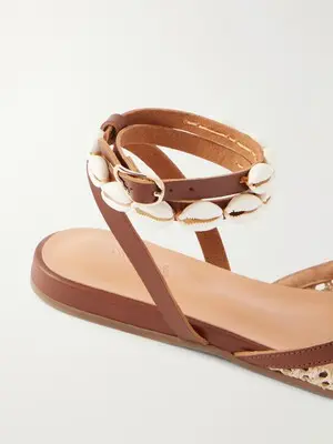ANCIENT GREEK SANDALS Filothea Crocheted Sandals