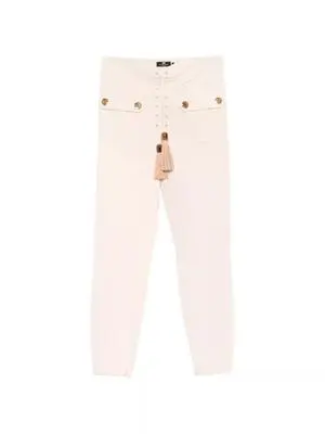 Elisabetta Franchi Drawstring Pocket Trousers