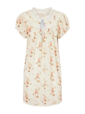 DÔEN Daphne Floral-Print Mini Dress