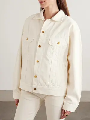 JAMIE HALLER The Loverboy Denim Jacket - Neutrals