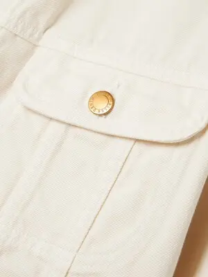 JAMIE HALLER The Loverboy Denim Jacket - Neutrals
