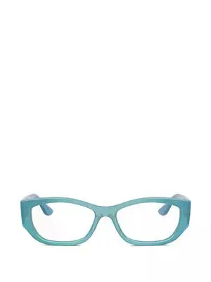 VOGUE EYEWEAR Square Frame Eyeglasses - Blue