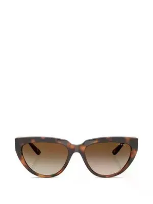 VOGUE EYEWEAR Tortoiseshell-effect Cat-eye Sunglasses - Brown