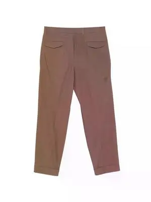 NEW YORK RESIDENT Pleated Turn-up Trousers