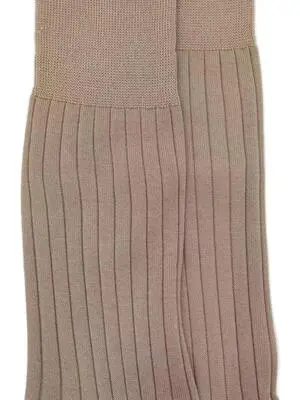 Zegna Ribbed Mid-calf Socks