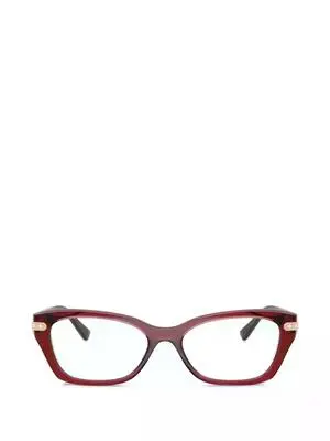 VOGUE EYEWEAR Cat Eye Eyeglasses - Red
