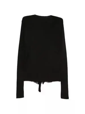 Masnada Ribbed Tie-front Cardigan