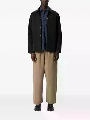 GOLDWIN Sheer Raglan-sleeve Shirt