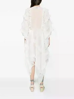 LES FILLES D'EVA Ruffled Asymmetric Dress