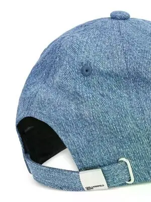 Karl Lagerfeld Embroidered Logo Cap - Blue