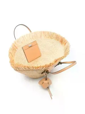 Michael Kors Isa Fringed Beach Bag - Neutrals