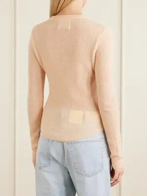 Citizens Of Humanity Alessia Wool And Cashmere-blend Sweater - Orange