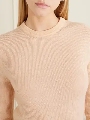 Citizens Of Humanity Alessia Wool And Cashmere-blend Sweater - Orange