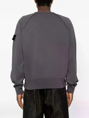 Stone Island Midweight Garment Dyed Crewneck Sweatshirt