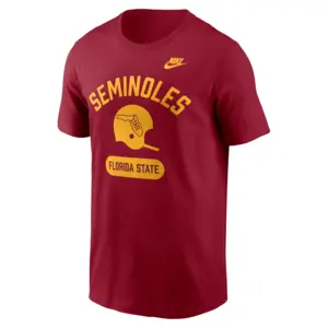 Nike Florida State Legacy Arch Helmet College T-shirt - Red