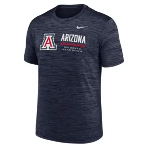 Nike Arizona Sideline Velocity Dri-fit College T-shirt - Blue