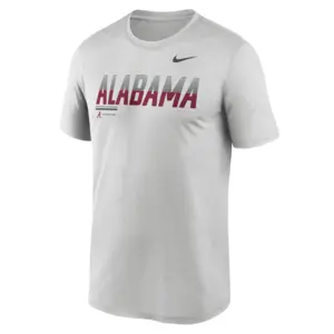 Nike Alabama Sideline Legend Dri-fit College T-shirt - Grey