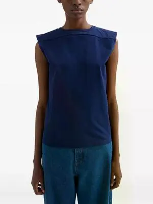 JIL SANDER Triangle Cut-out Top