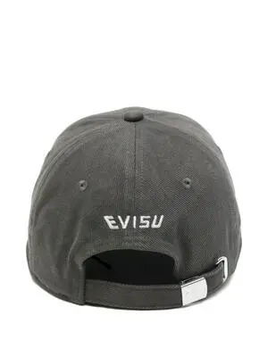 EVISU Logo-embroidered Baseball Cap