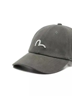 EVISU Logo-embroidered Baseball Cap