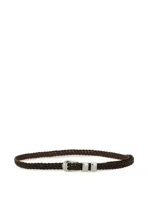 WOBURN WALK Braided Leather Belt