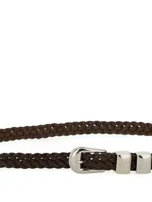 WOBURN WALK Braided Leather Belt