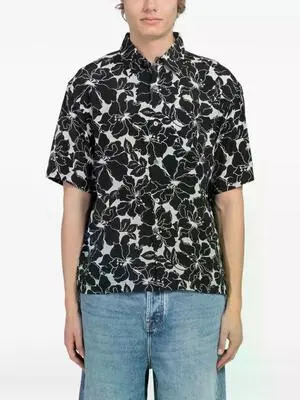 StÜssy Floral Hawaiian Shirt