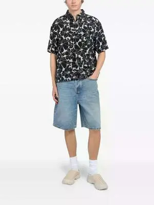 StÜssy Floral Hawaiian Shirt