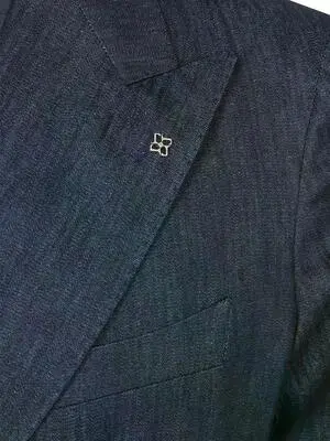 Tagliatore Double-breasted Peak-lapel Jacket