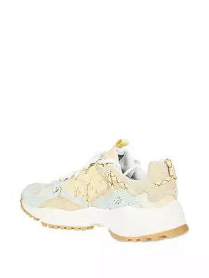 FLOWER MOUNTAIN Yamabushi Panelled Sneakers