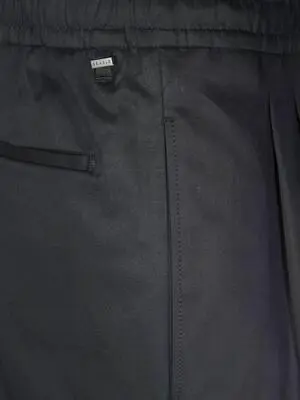 BE ABLE Double-pleat Elasticated Trousers
