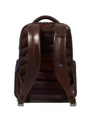 PIQUADRO Multi-pocket Laptop Backpack - Brown