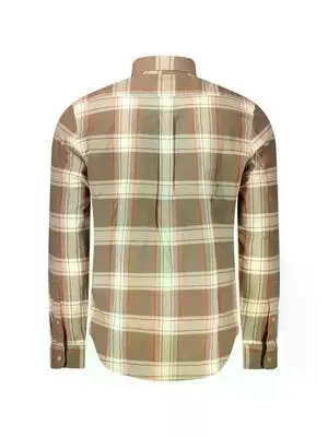 Timberland Plaid Cotton Shirt - Brown