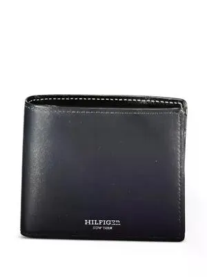 Tommy Hilfiger Logo-print Bifold Wallet - Black