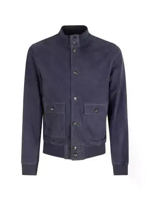 STEWART New Orleans Suede Button-up Jacket